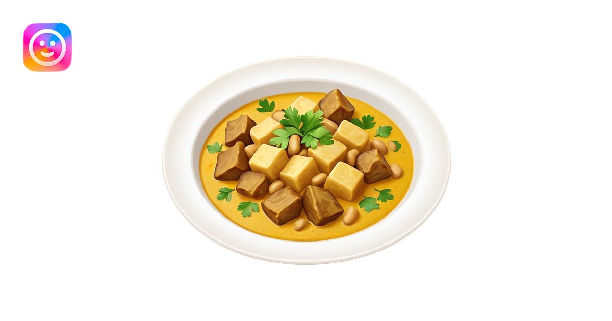 Curry Goat Hash emoji | AI Emoji Generator