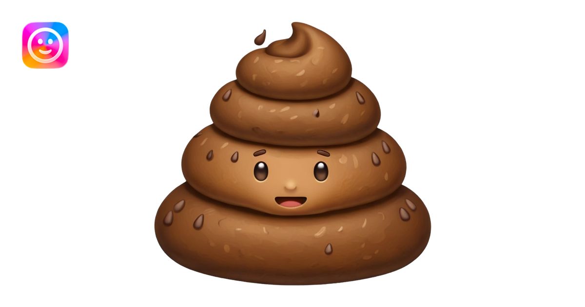 smelly poop emoji | AI Emoji Generator