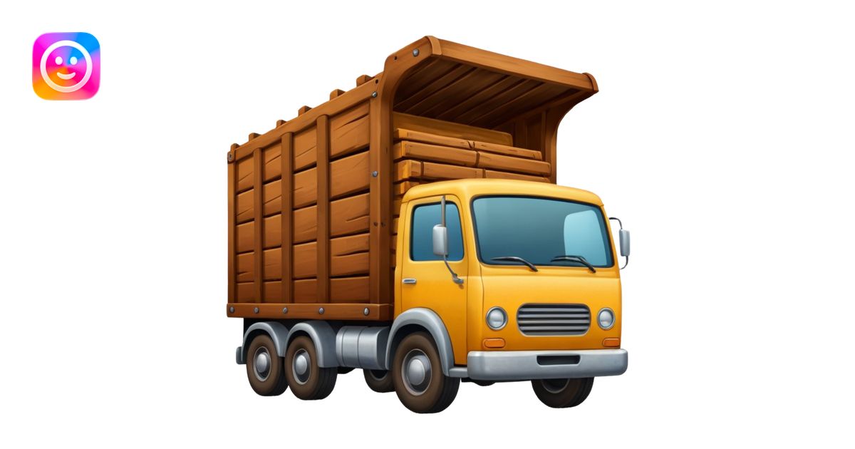 truck load emoji | AI Emoji Generator