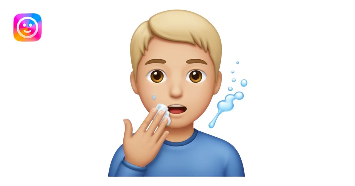 Spitting emoji emoji | AI Emoji Generator