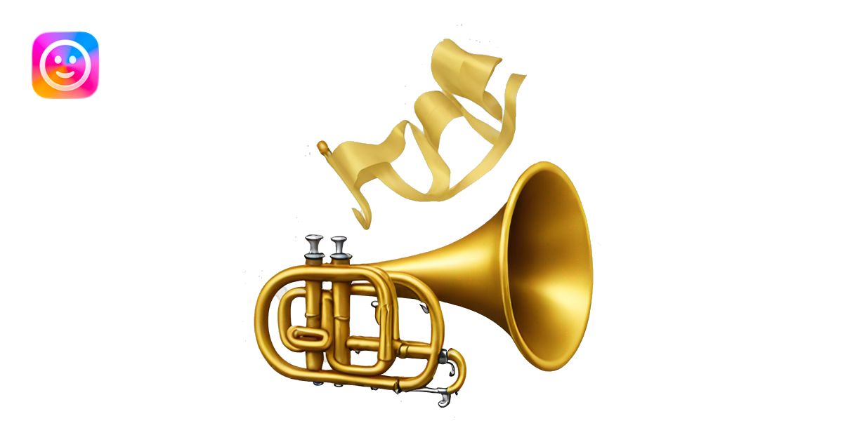 royal trumpet emoji | AI Emoji Generator