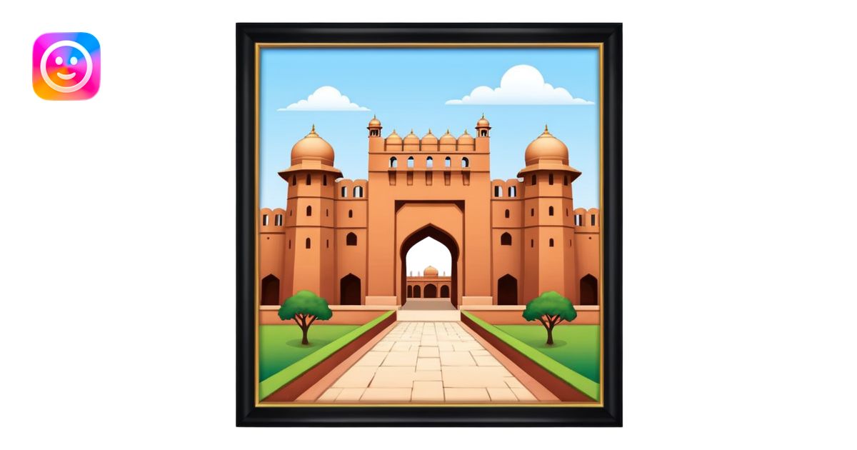 agra fort emoji | AI Emoji Generator
