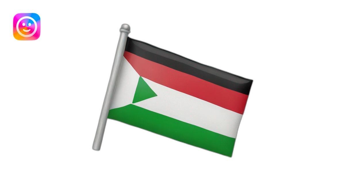Palestine flag emoji | AI Emoji Generator