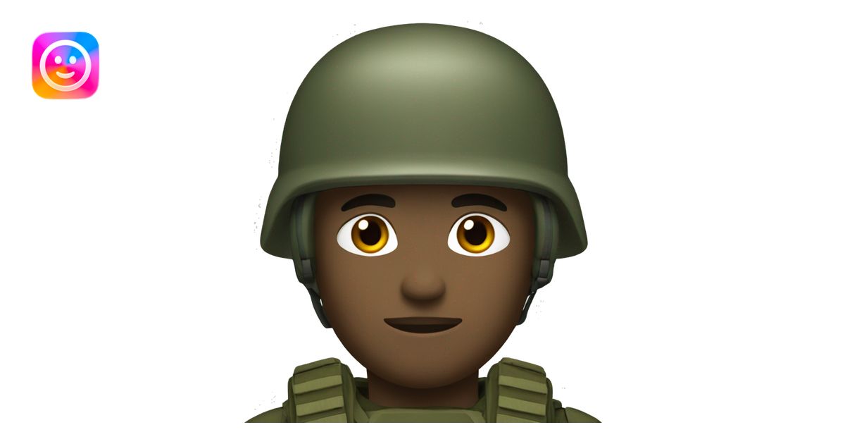 Military commando emoji | AI Emoji Generator