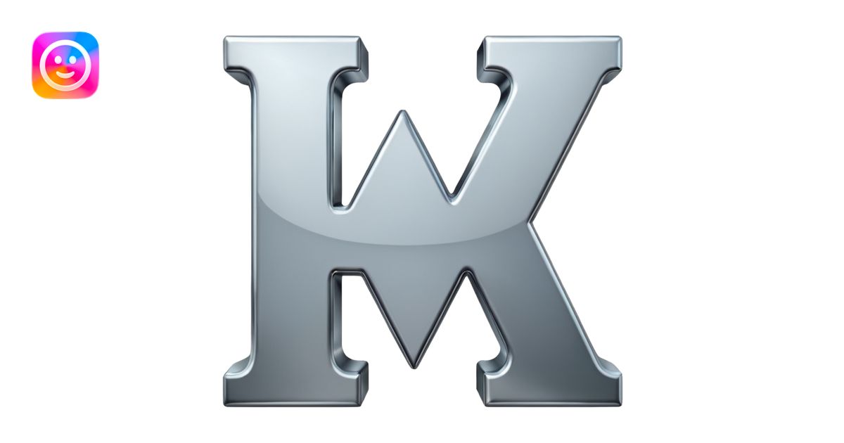 The letters, ALEX, separate emoji | AI Emoji Generator