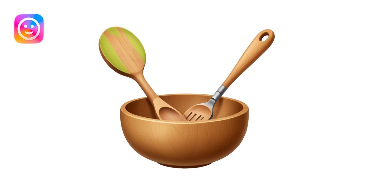 wooden kitchen utensils and items emoji | AI Emoji Generator