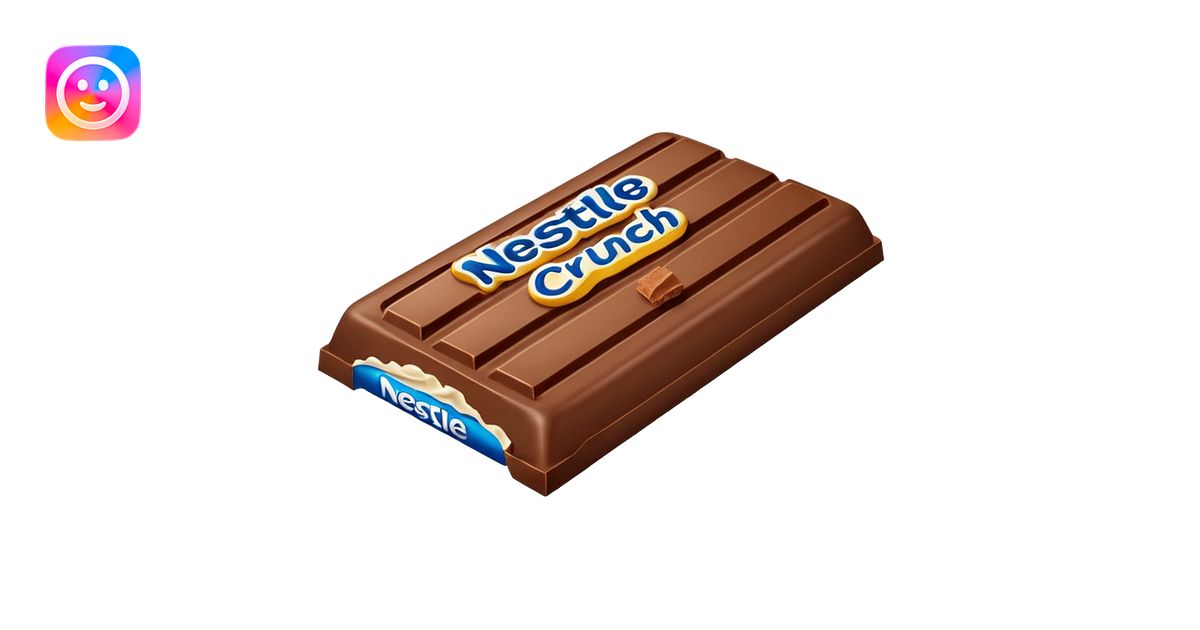 Nestle crunch bar emoji emoji | AI Emoji Generator