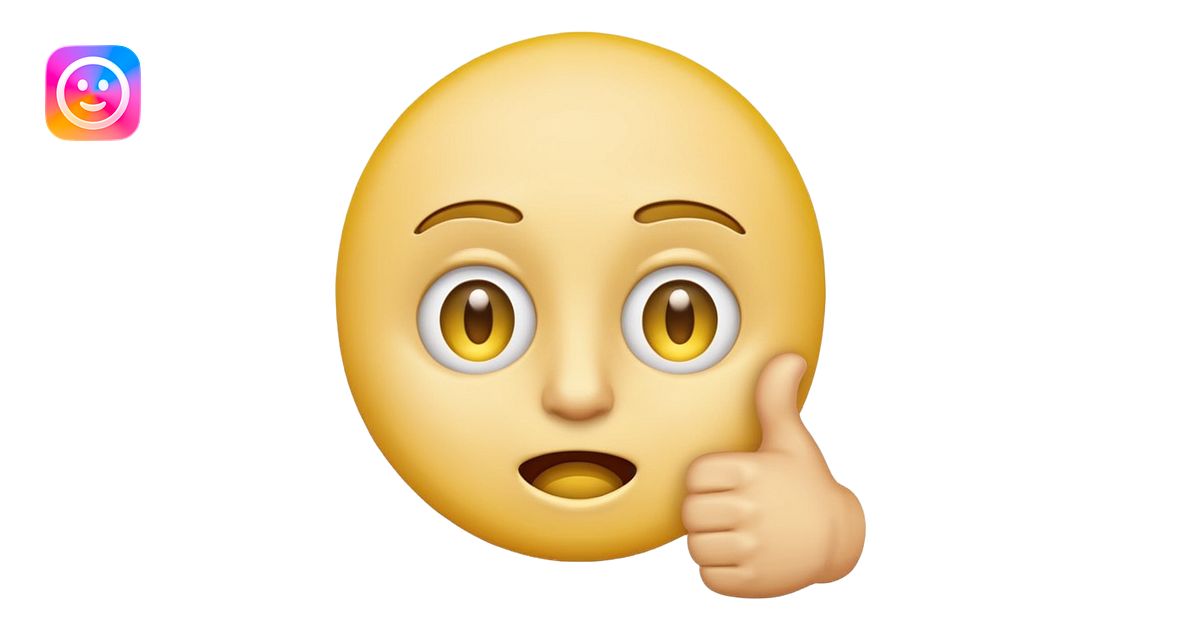 Original yellow Emoji face stressed out with one eye half open ...