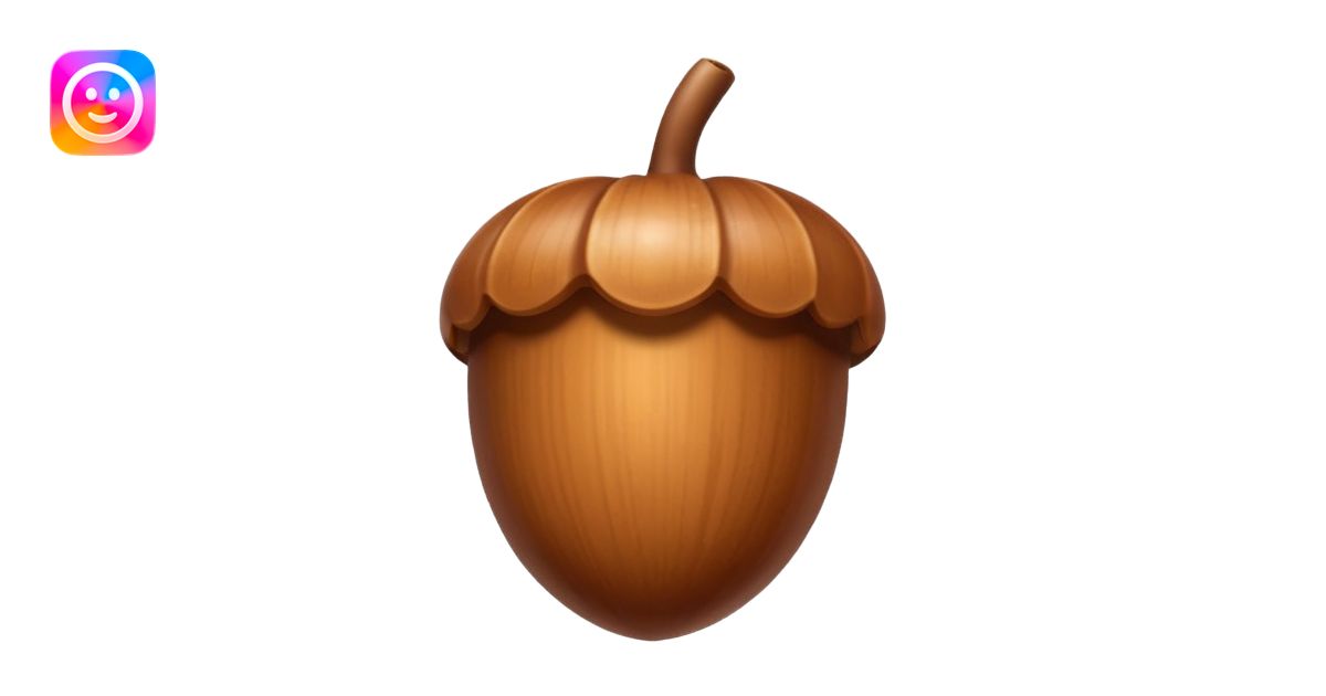 acorn emoji | AI Emoji Generator