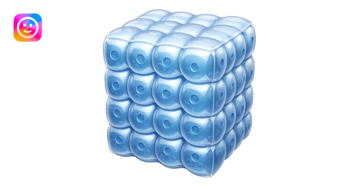 Bubble Wrap emoji | AI Emoji Generator