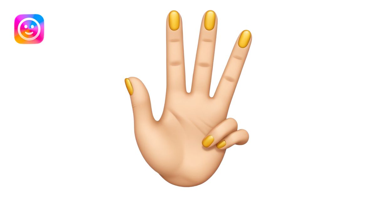 Please create a 3D emoji that shows the number "1" using "1" fingers. I ...