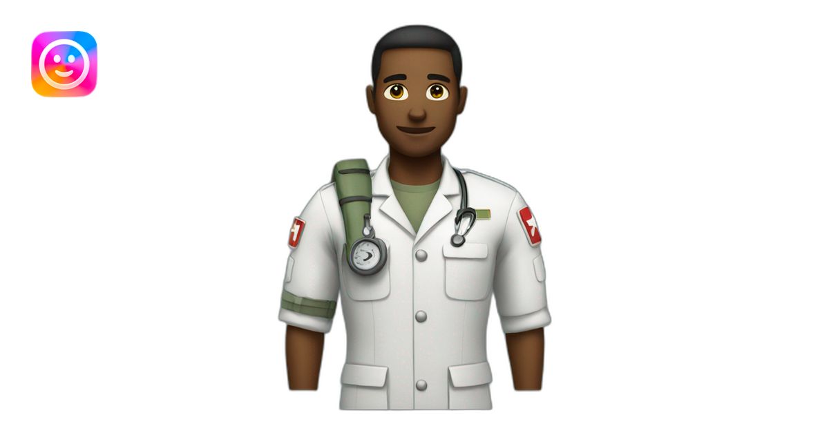 Combat Medic emoji | AI Emoji Generator