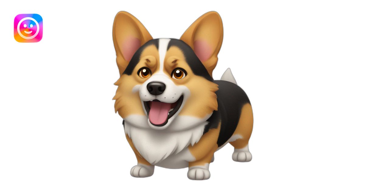 corgi angry emoji | AI Emoji Generator