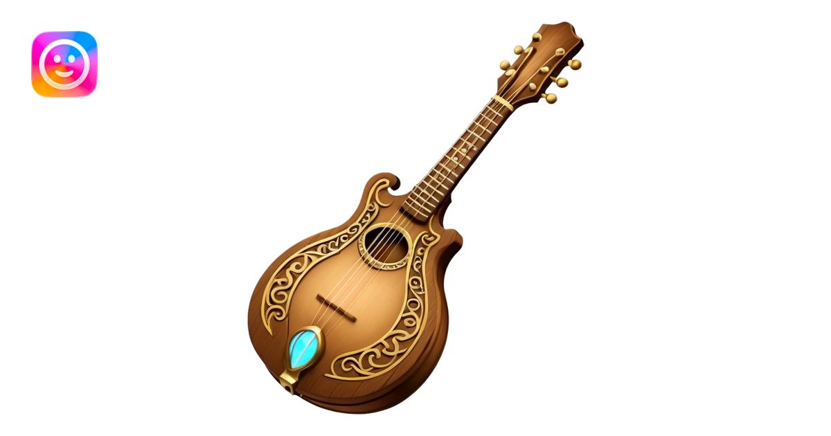 magical mandolin emoji | AI Emoji Generator