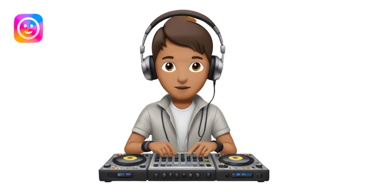 DJ emoji | AI Emoji Generator