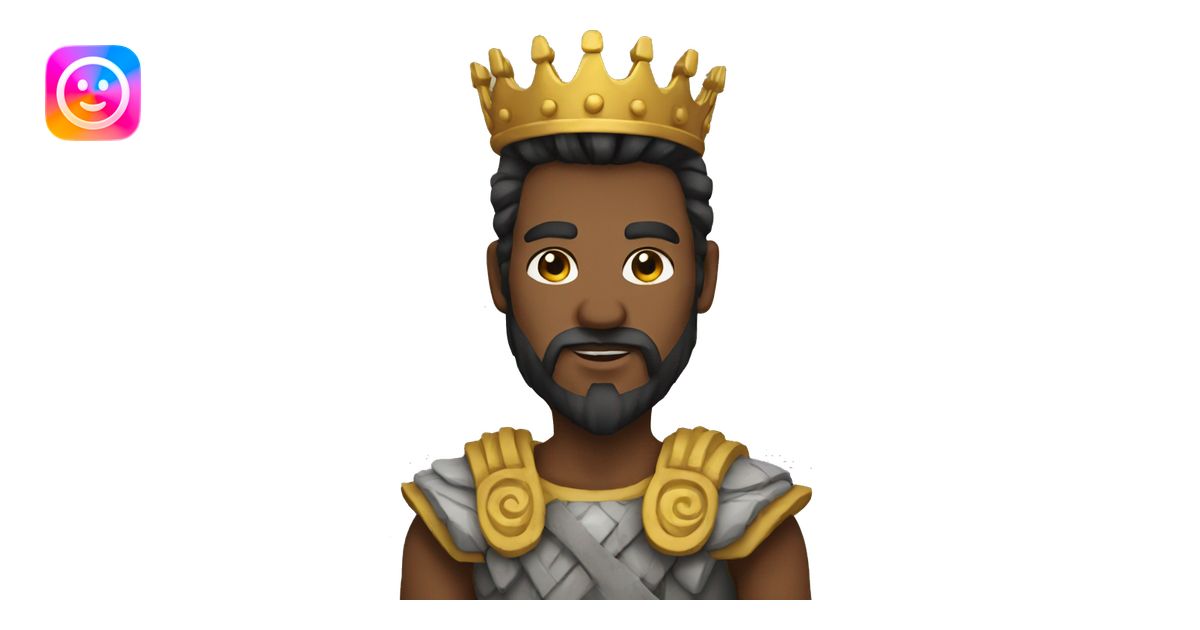 The Mythical King emoji | AI Emoji Generator