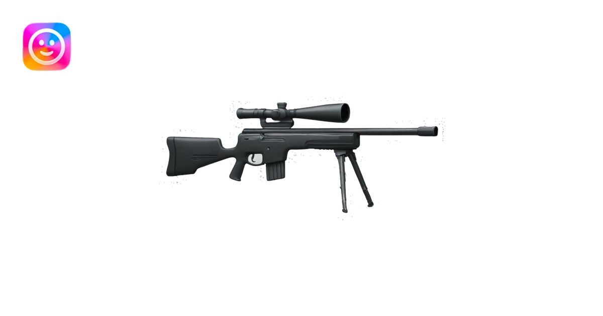 sniper rifle emoji | AI Emoji Generator