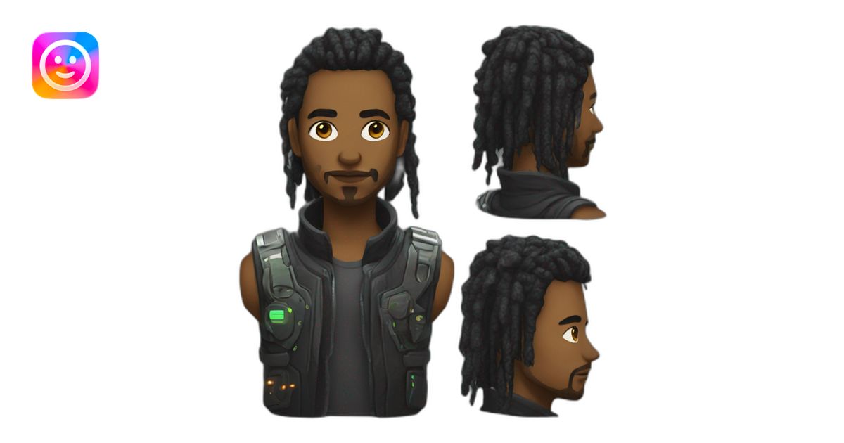 Cyberpunk edgerunners emoji | AI Emoji Generator