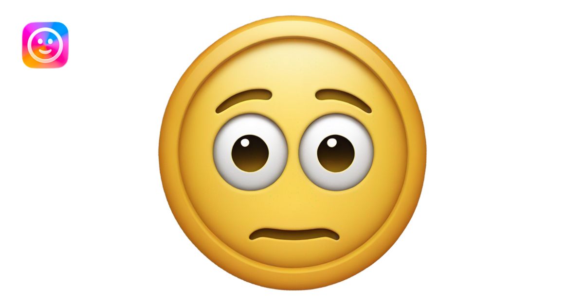 Emoji with big circles with circles inside those emoji | AI Emoji Generator