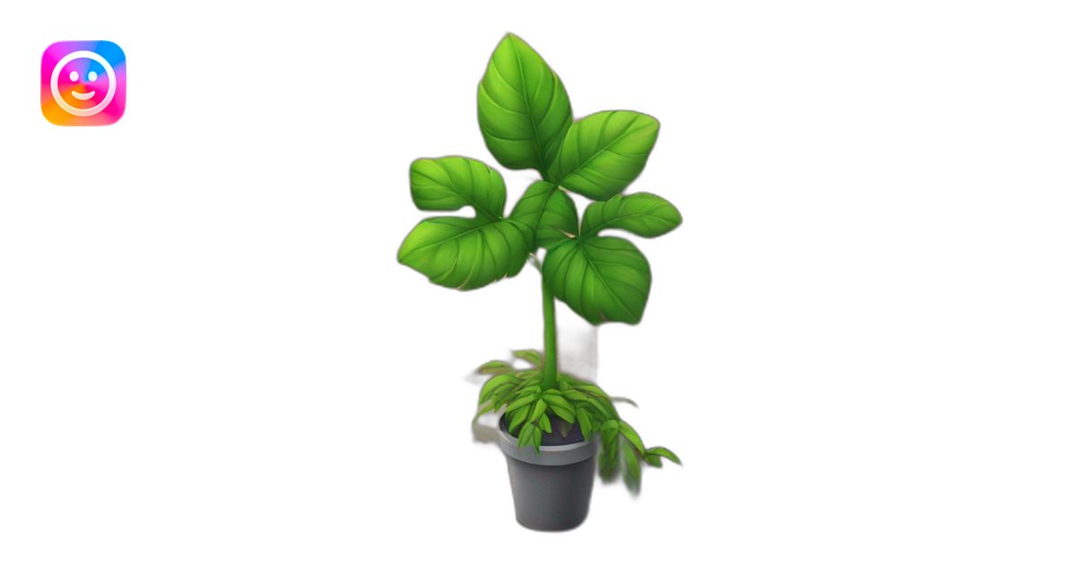 Plant in an alley emoji | AI Emoji Generator