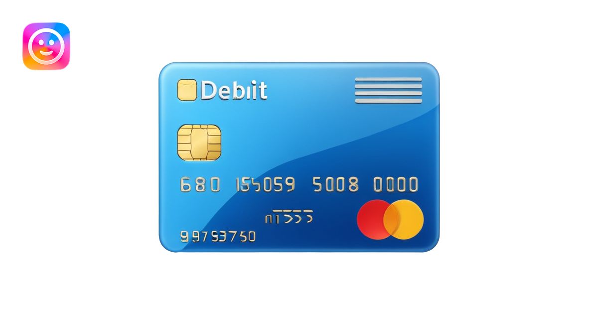 ACCEPTED PARTICIPATION METHODS — Debit/Credit Card emoji | AI Emoji ...