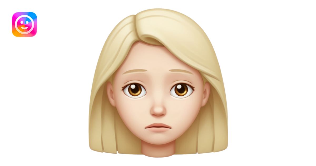 Sad emoji | AI Emoji Generator