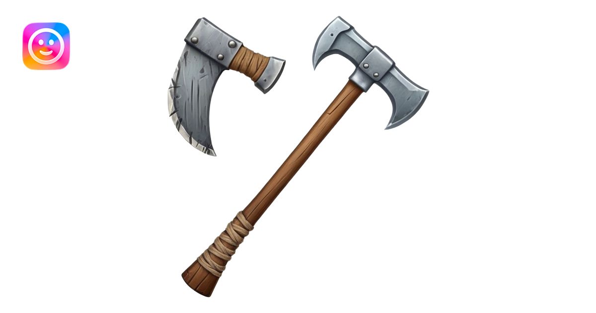 viking axe emoji | AI Emoji Generator