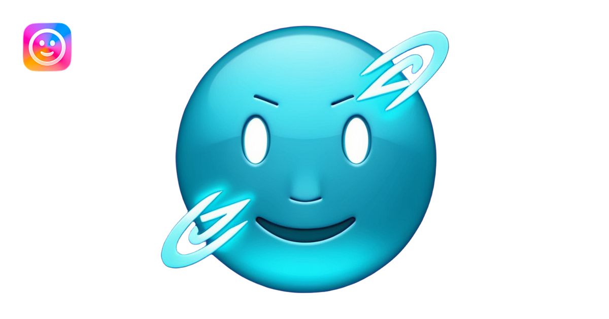 futuristic minimalistic emoji icon, letters "SANG" formed by three ...