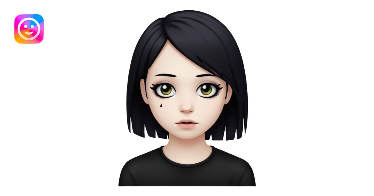 Emo face emoji | AI Emoji Generator