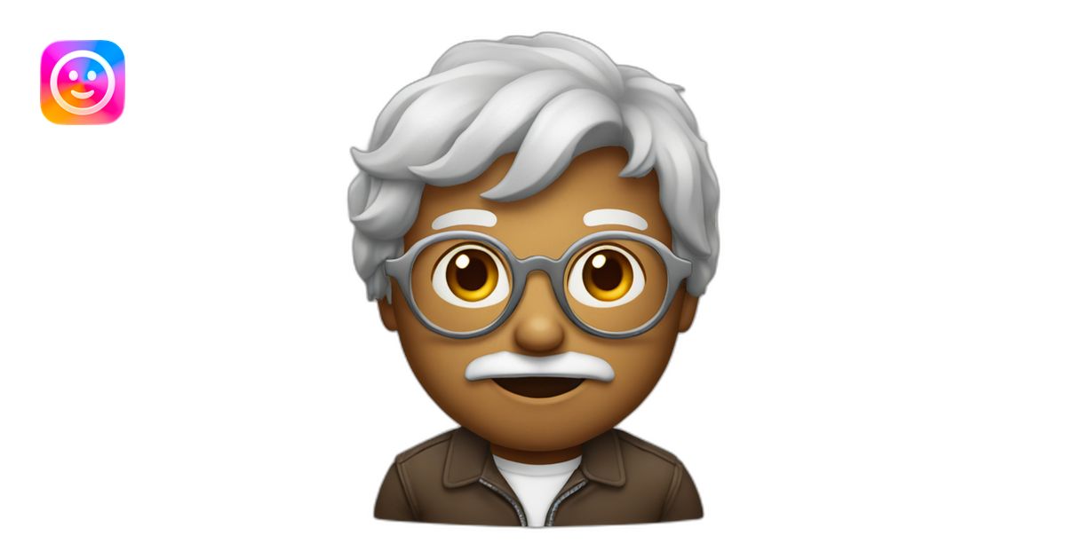 Criança usando óculos com dúvida emoji | AI Emoji Generator