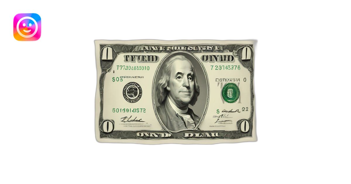dollar banknote emoji | AI Emoji Generator