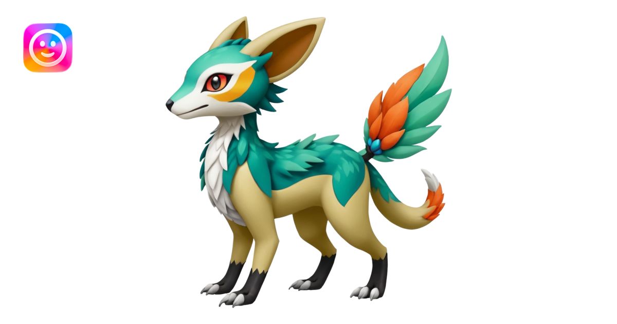 Meloetta-Vernid-Trico-Fionbri-Sergal-Pokémon-Fakémon-fusion-hybrid ...