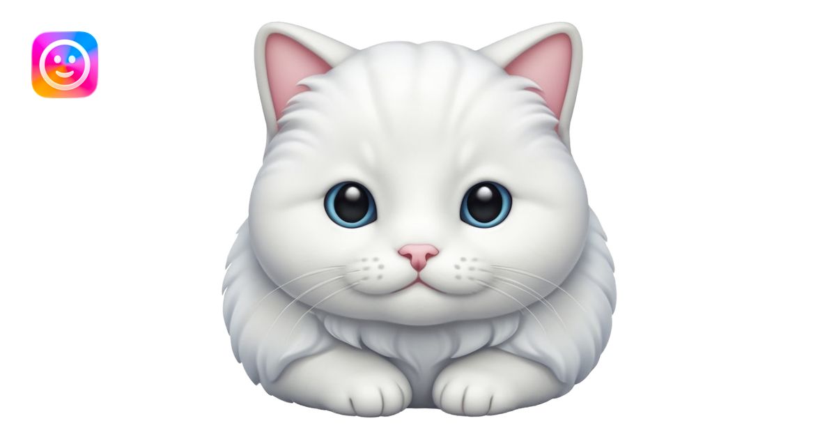 beluga cat emoji | AI Emoji Generator