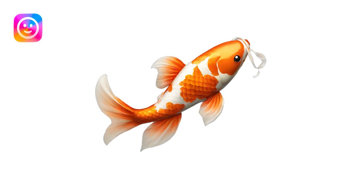 koi fish emoji | AI Emoji Generator