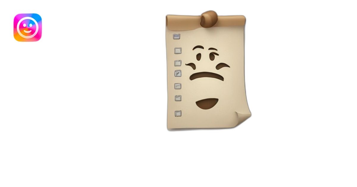 to do list emoji | AI Emoji Generator
