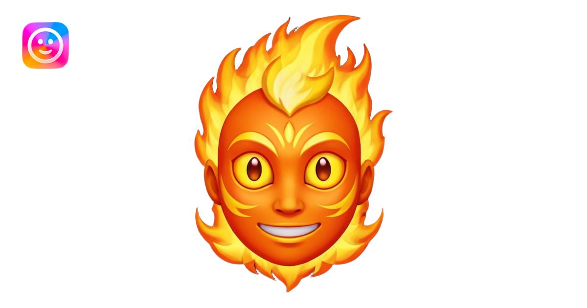 fire spirit emoji | AI Emoji Generator