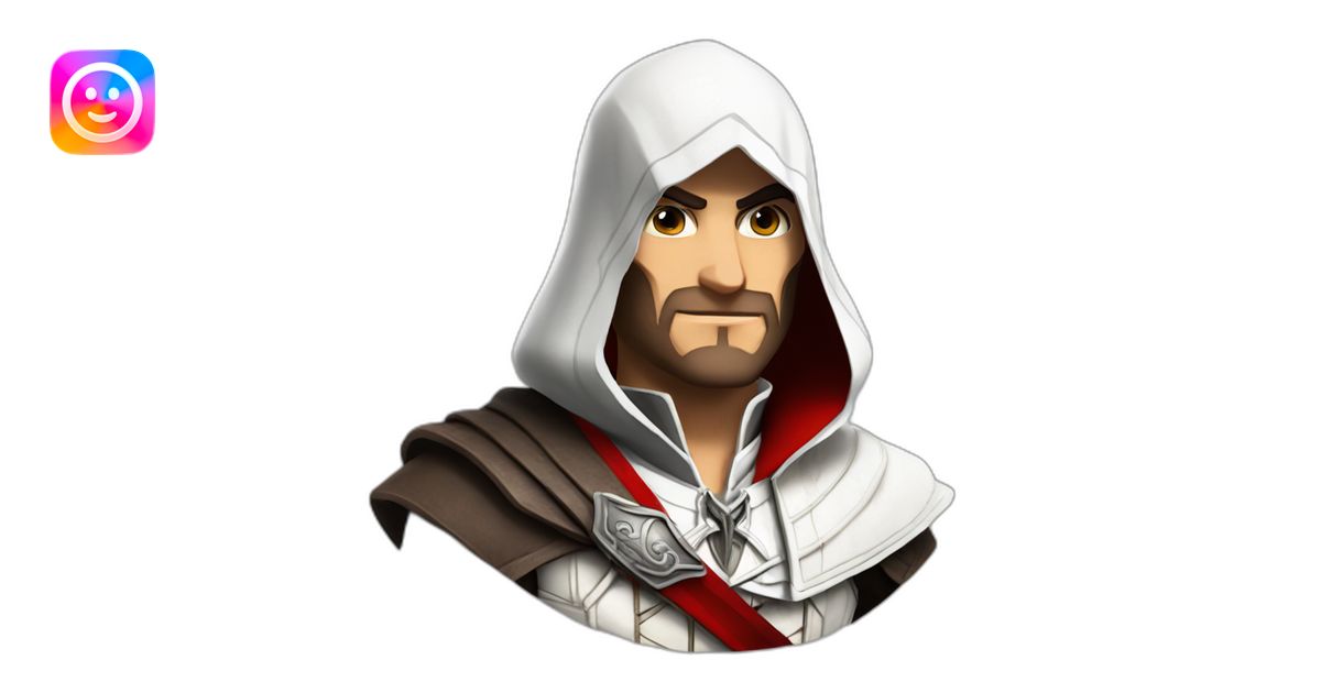 Ezio auditore emoji | AI Emoji Generator