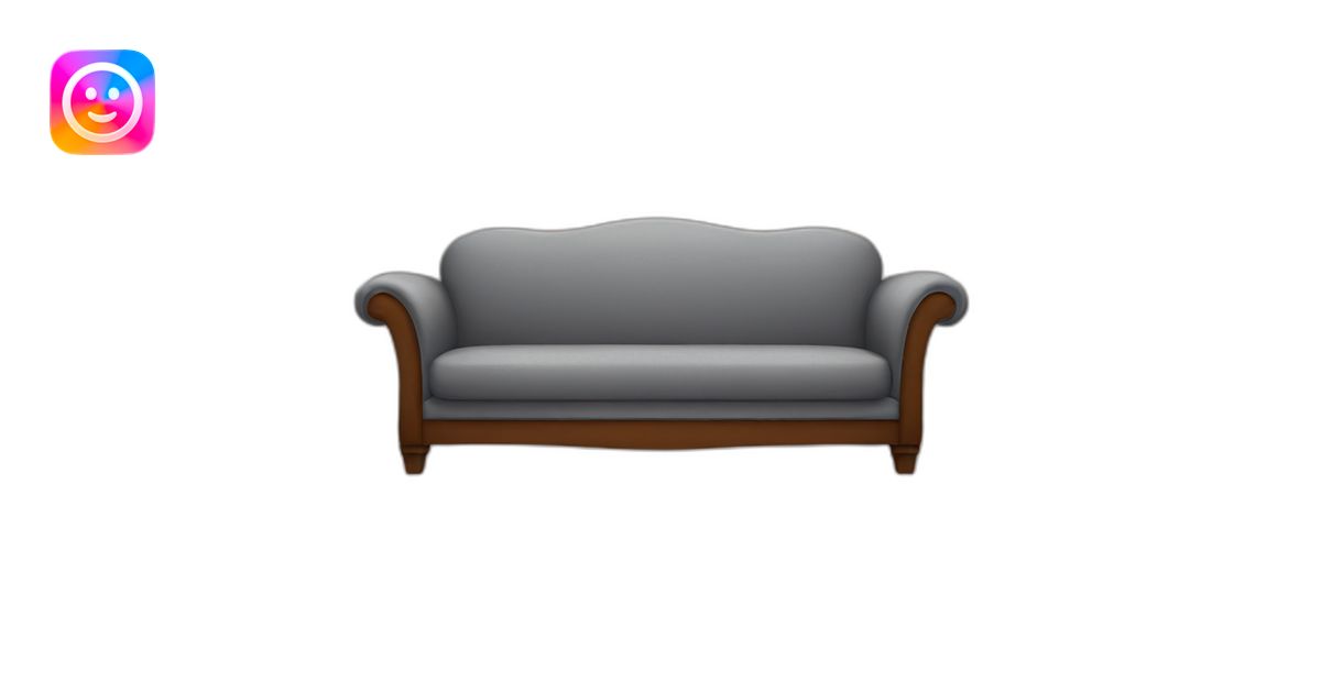 Sofa emoji | AI Emoji Generator