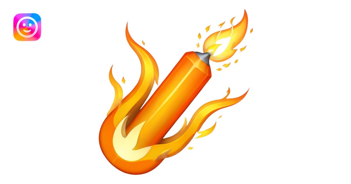 Flint and steel spark to create fire emoji | AI Emoji Generator
