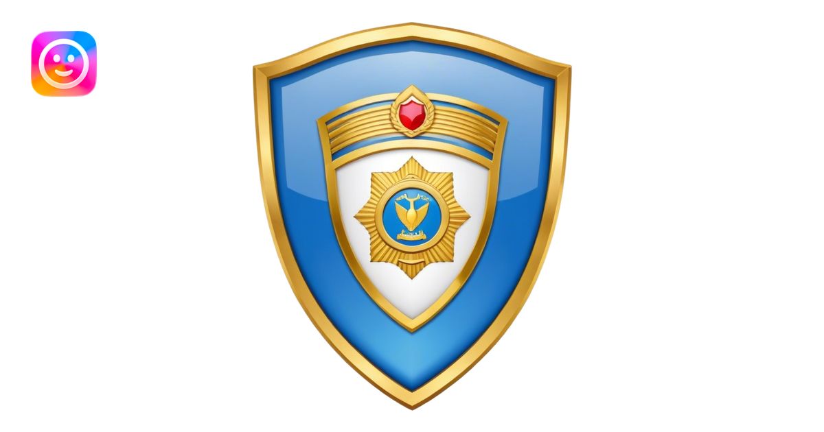 Kuwait police logo emoji | AI Emoji Generator