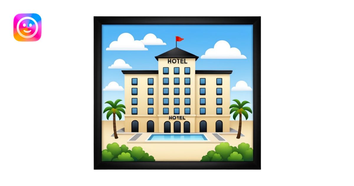 the hotel emoji | AI Emoji Generator
