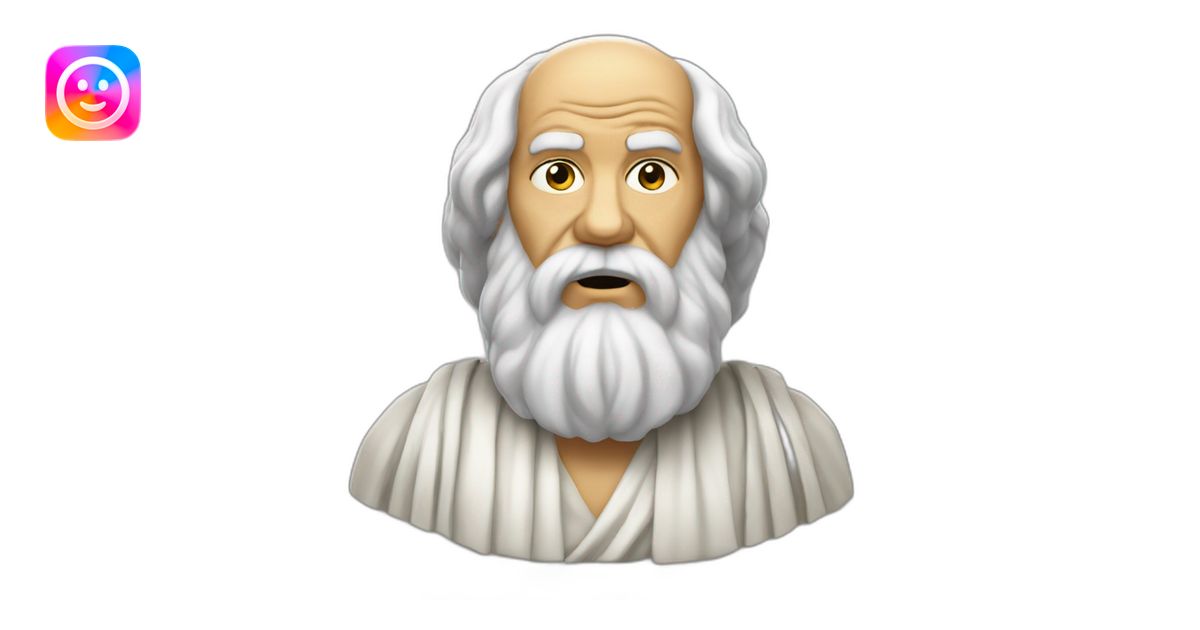 Socrates emoji | AI Emoji Generator