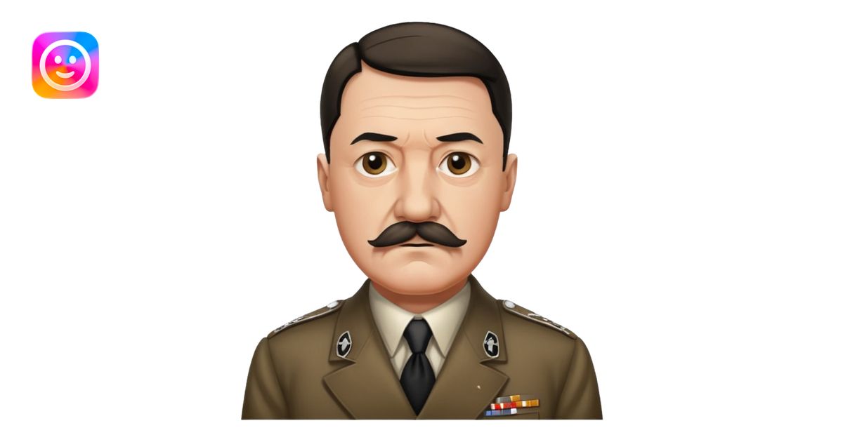 Adolf Hitler emoji | AI Emoji Generator