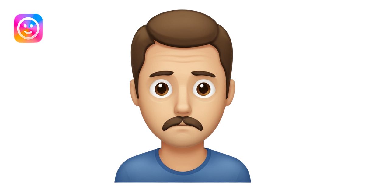 Tired man emoji | AI Emoji Generator