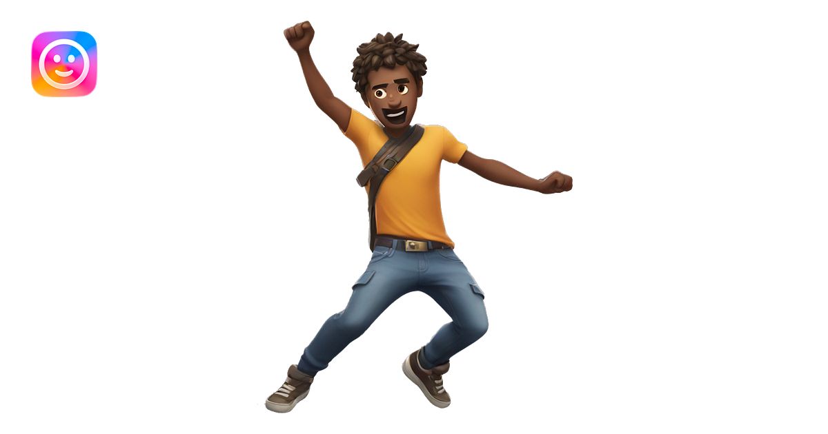 someone doing take the L dance from fortnite emoji | AI Emoji Generator