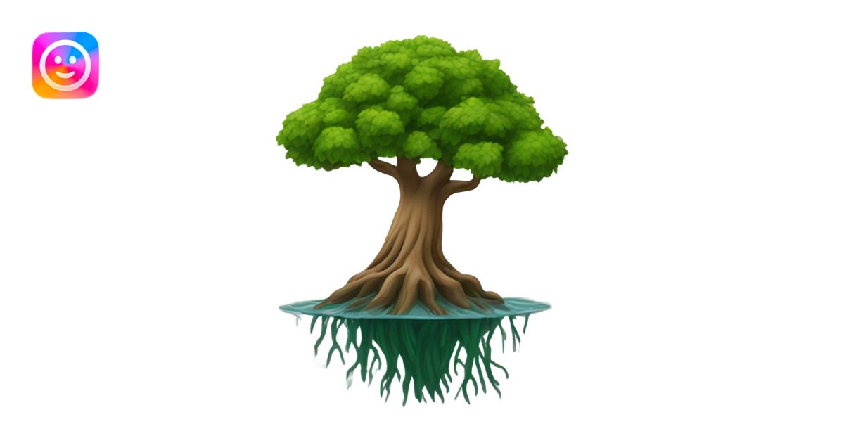 Swamp tree emoji emoji | AI Emoji Generator