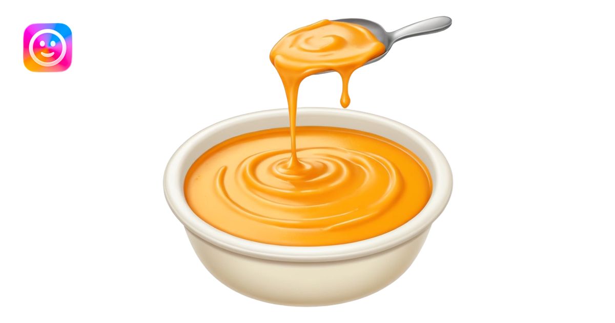 nacho cheese dip emoji | AI Emoji Generator