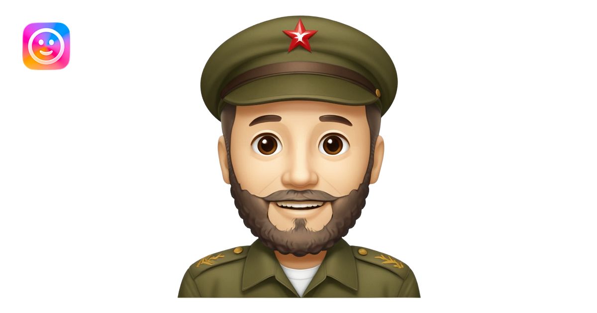 fidel castro emoji | AI Emoji Generator