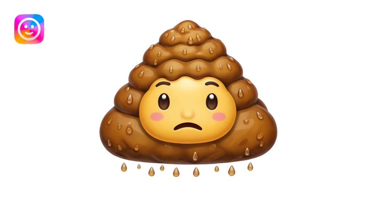 Wet fart emoji | AI Emoji Generator