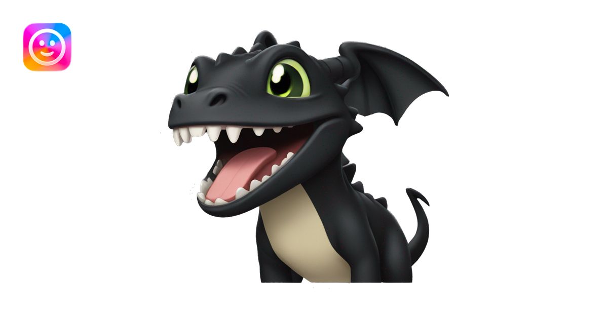 toothless emoji | AI Emoji Generator